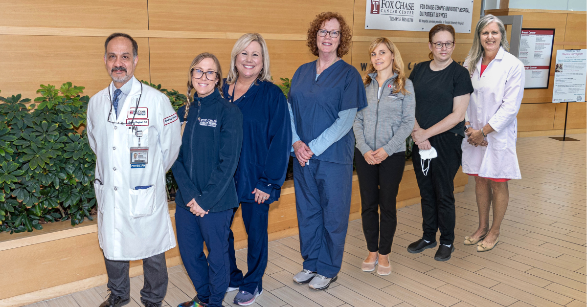 Fox Chase Cancer Center and Temple Health Clinicians Win Prestigious Cancer Care Team Award From ...